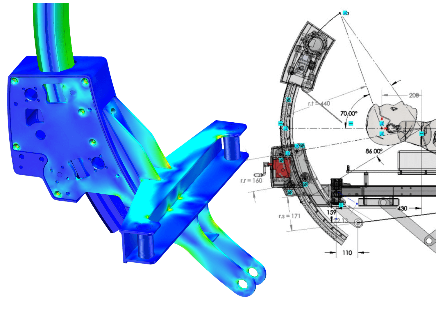 Spinal Traction Unit - Caliber Design